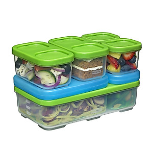 Rubbermaid LunchBlox Entrée Kit, Green