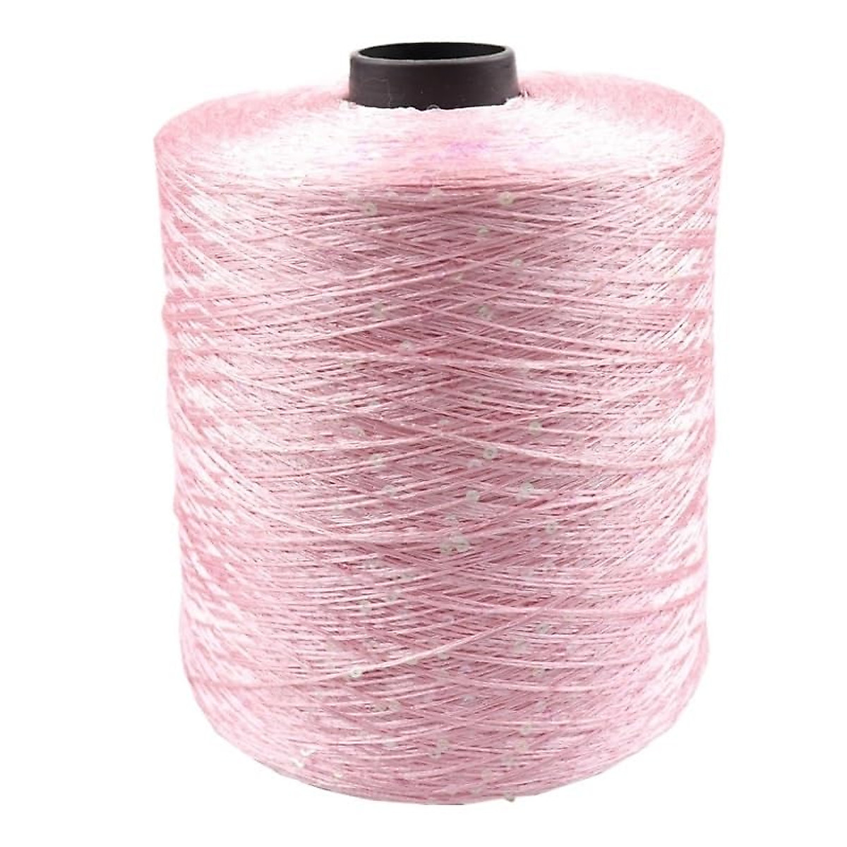 1000g/Ball 7000M Summer ice Silk Mercerized Yarn Special Sequin Yarn DIY Hand Woven Rag Doll Knitting Wool Blanket (Color : 43)