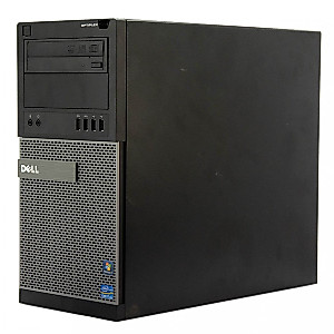Dell OptiPlex 9020 Tower Computer Desktop PC, Intel Core i5 Processor, 8GB Ram, 120GB M.2 SSD + 2TB Hard Drive, WiFi & Bluetooth, HDMI, NVIDIA GeForce GT 1030 2GB DDR5, Windows 10 (Renewed)