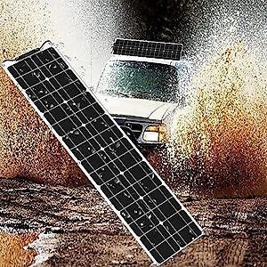 LOPMQRV 800 Watt Solar Panel Kit, with 2pcs Charge Controller(40A) 4pcs 200 Flexible Monocrystalline for 12-48V Battery Charging Car Camper RV Yacht Boat