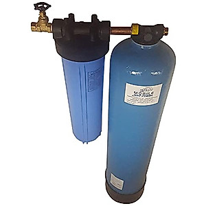Mobile-Soft-Water(TM) 32,000gr Pro-Model Portable Water Softener with Salt Caddy