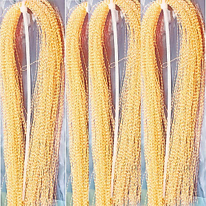 10 Packs Crystal Flash Fly Tying Material Hook Lure Flash Flies Decorating Holographic Tinsel Krystal Flashabou Sparkle Dry Streamer for Fishing Lure Dry Flies Making Supplies