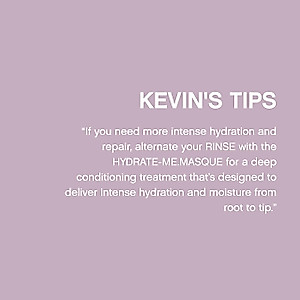 KEVIN.MURPHY HYDRATE-ME.MASQUE - Hair Masque for Damaged Hair - For Normal to Dry Hair - Hair Repair Formula - With Baobab Seed Oil & Rose Hip - Sulphate Free Hair Care - 200 mL / 6.7 fl oz