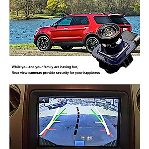 Backup Camera Rear View Camera, Park Assist Camera Compatible with Ford Explorer 2011-2015, Reverse Cameras Replaces Number EB5Z-19G490-A, DB5Z-19G490-A