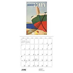 Italy: Vintage Travel Posters 2023 Wall Calendar