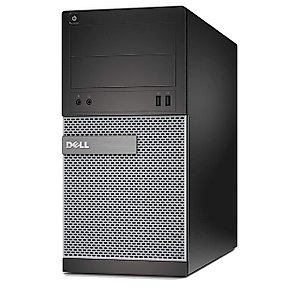 Dell OptiPlex 3020 Tower Desktop PC, Intel Quad Core I5-4590 up to 3.7GHz, 8G DDR3, 256G SSD 1T, DVD, WiFi, BT, DP, VGA, Windows 10 Pro 64 Bit-Multi-Language Supports English/Spanish/French(Renewed)