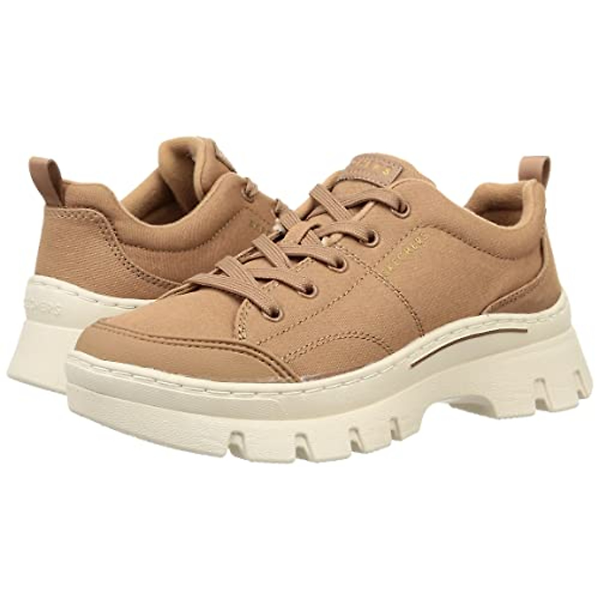 Skechers Women's Roadies Surge-The Rumble Road Sneaker, BRN, 9