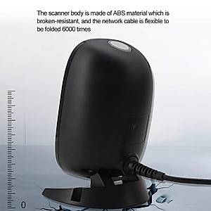 Sonew Hands- QR Barcode Scanner, Wired Omnidirectional Automatic Barcode Reader for Supermarket Pharmacy Retail Store Warehouse Cash Register