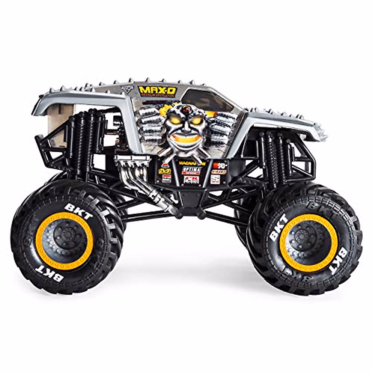Monster Jam Official Max D Monster Truck, Die-Cast Vehicle 1:24 Scale