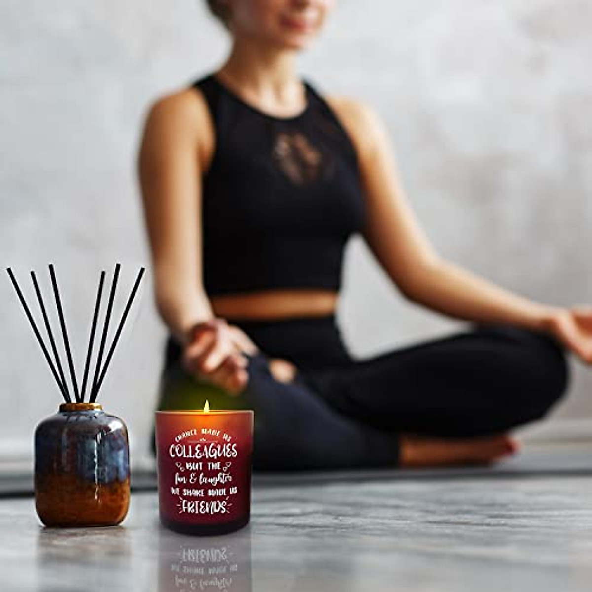 Scented Candles Gifts for Women - Coworker Candles Gifts - Colleagues Leaving, Goodbye Farewell Gfits, Good Luck, Appreciation Gifts, Birthday Gifts for Women, Coworker, Funny Candle Gifts (Vanilla)