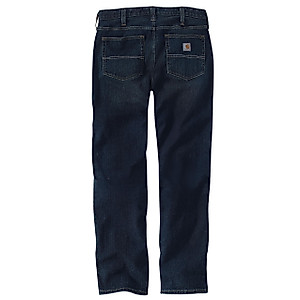 Carhartt Men's Rugged Flex Straight Fit 5-Pocket Tapered Jean, Erie, 32W X 30L