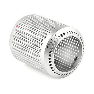 LGEGE Hair Dryer Outer Filter Replacement Compatible with Dyson Supersonic Hairdryer HD03 HD01 HD08, Blow Dryer Attachment (Silvery Color)