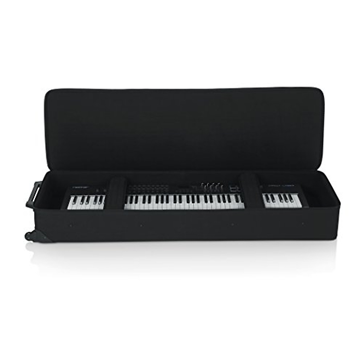 Gator Cases Lightweight Rolling Keyboard Case for 88 Note Keyboards and Electric Pianos (GK-88)