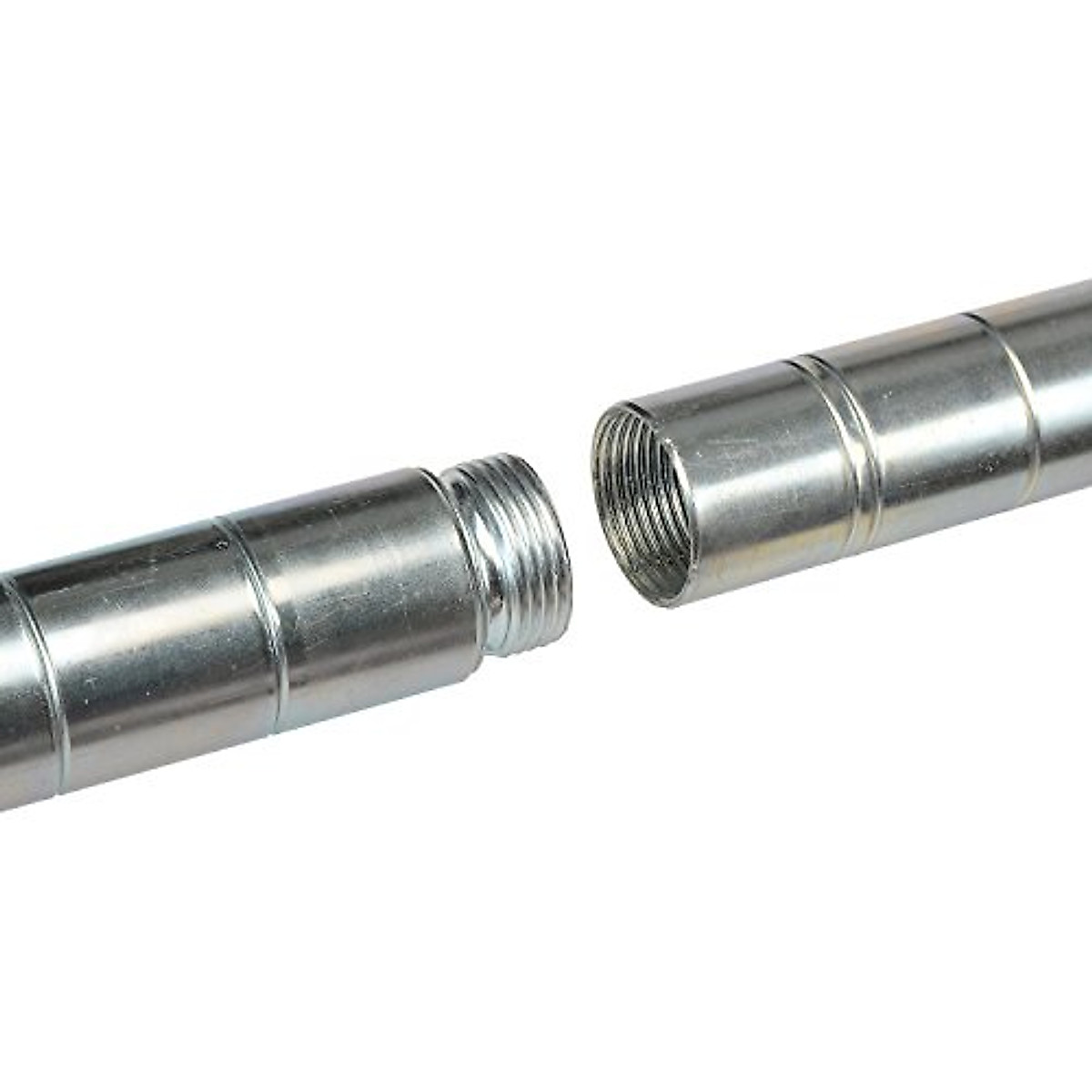 Economy Wire Shelving Starter Unit, 4 Tier, Zinc Chromate, 24"W, x 48"L, x 74"H