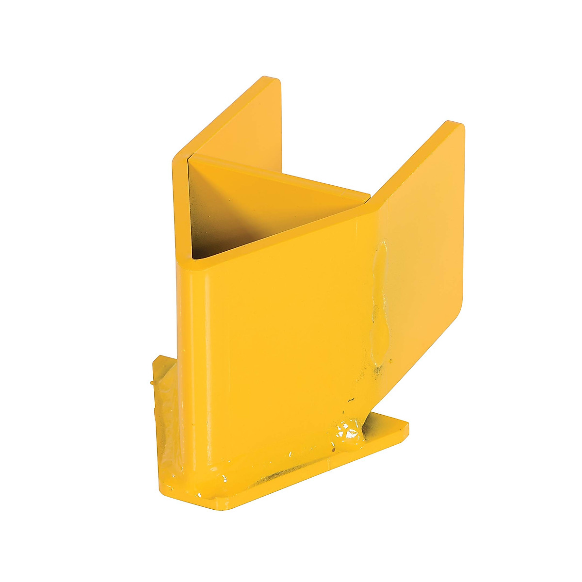 Vestil G3-V4-YL Steel Upright Rack Guard 7 in. x 5 in. x 5 in. Yellow