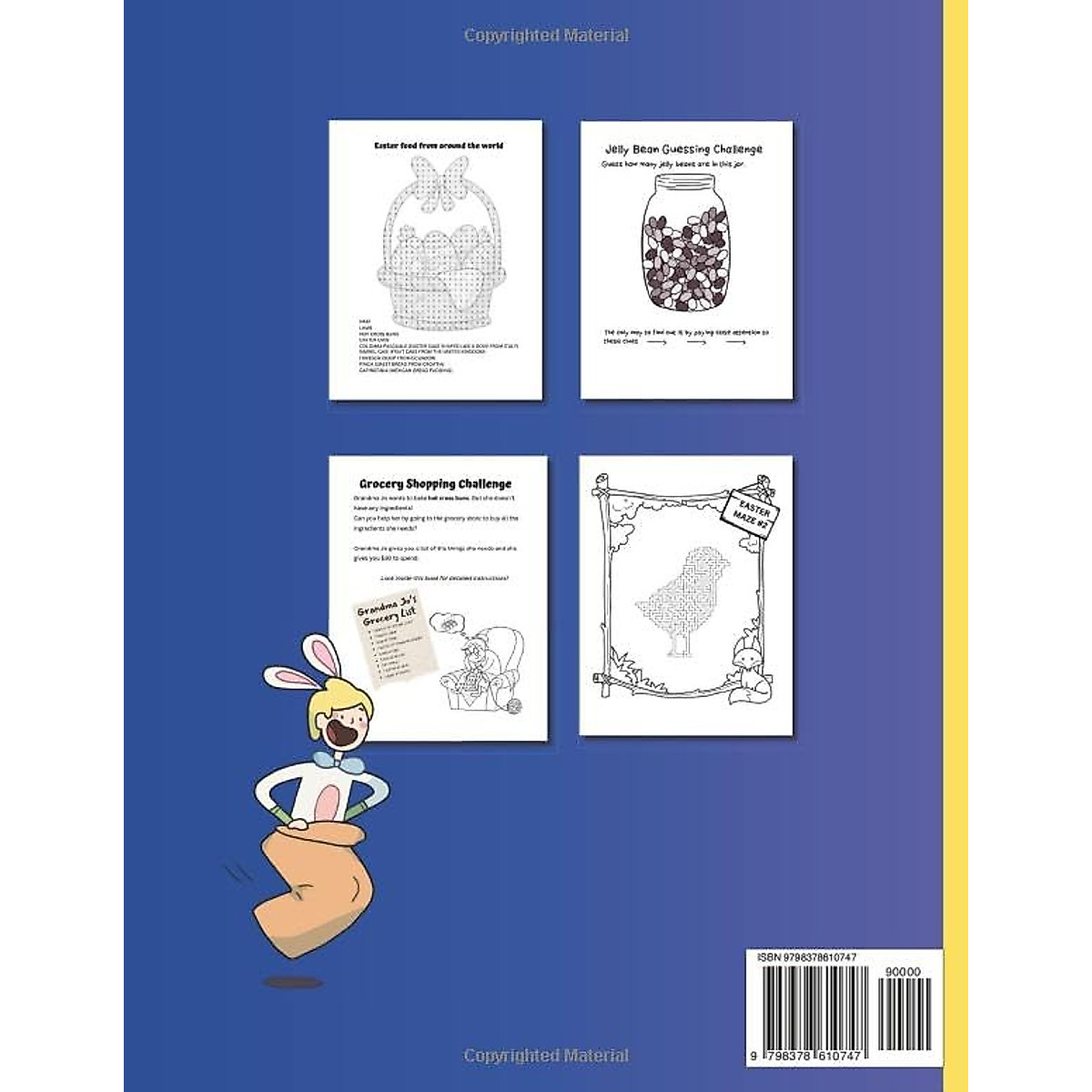 Challenging Easter Activity Book for Kids 8-12: Fun Puzzle Book That Includes: Skill-Building Money Math Puzzles, Mazes, Word Searches, Sudoku & More! (CHALLENGING ACTIVITY BOOKS FOR KIDS)