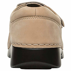 Propét womens W0089 Pedic Walker flats sandals, Dusty Taupe Nubuck, 9 XX-Wide US