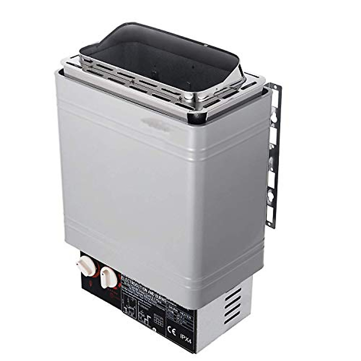 VEVOR Sauna Heater 2KW Dry Steam Bath Stove 110V-120V with Internal Controller for Max.105.9 Cubic Feet Home Hotel Spa Shower