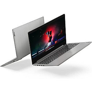 Lenovo IdeaPad 3i Laptop, 14" FHD Anti-Glare Screen, Intel i3-1115G4, 8GB RAM, 256GB SSD, Webcam, HDMI, Media Card Reader, Dolby Audio, Wi-Fi 6, Windows 11s, Arctic Grey, EAT Cloth