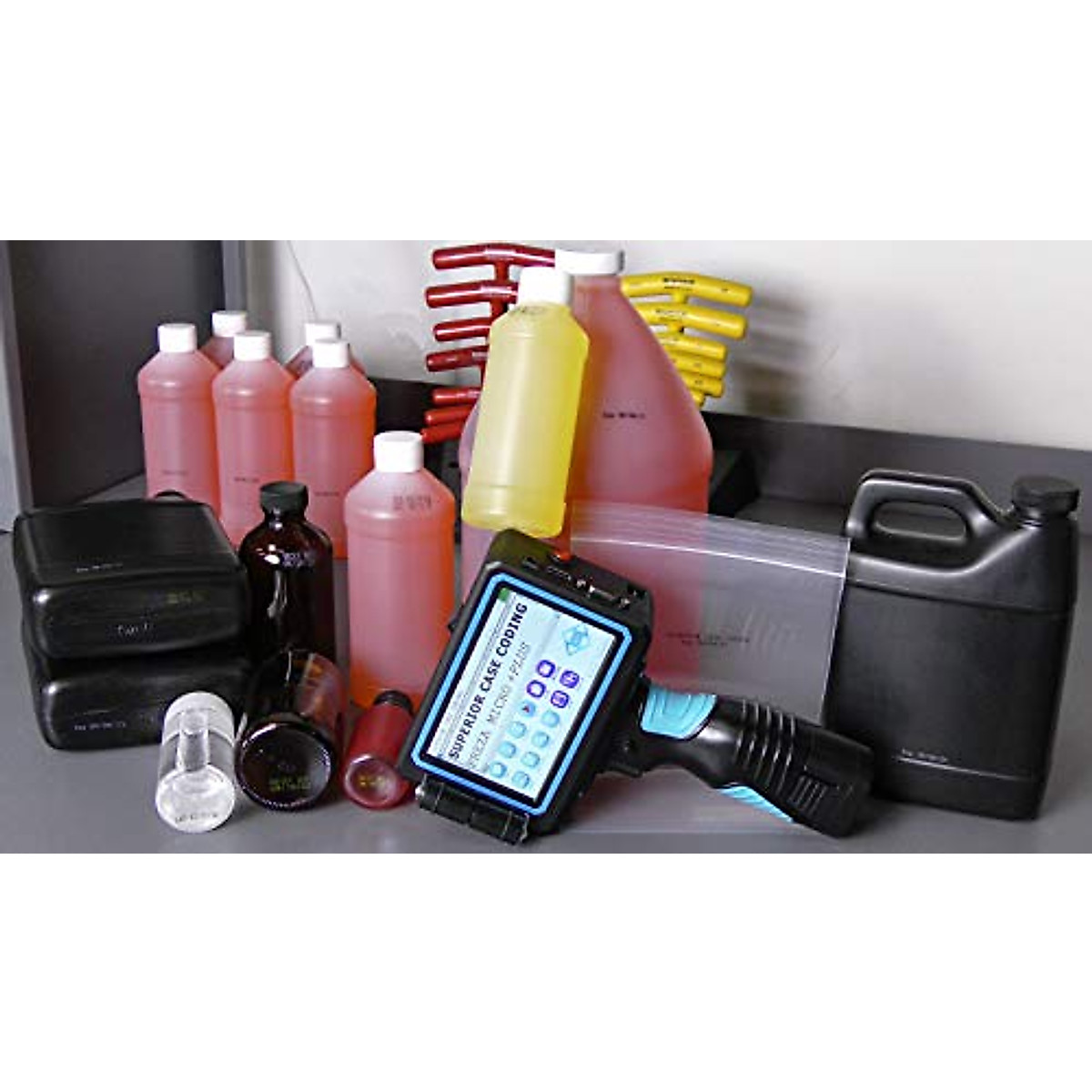 Preza Micro + Plus SBK Portable Handheld Inkjet Printer, Handheld Inkjet Coder, Inkjet Coding Machine, Date Coding Machine, Handheld Date Coder USA