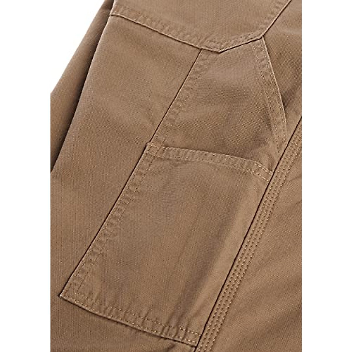 Wrangler Authentics Men's Fleece Lined Carpenter Pant,Autumn Khaki,36W X 34L