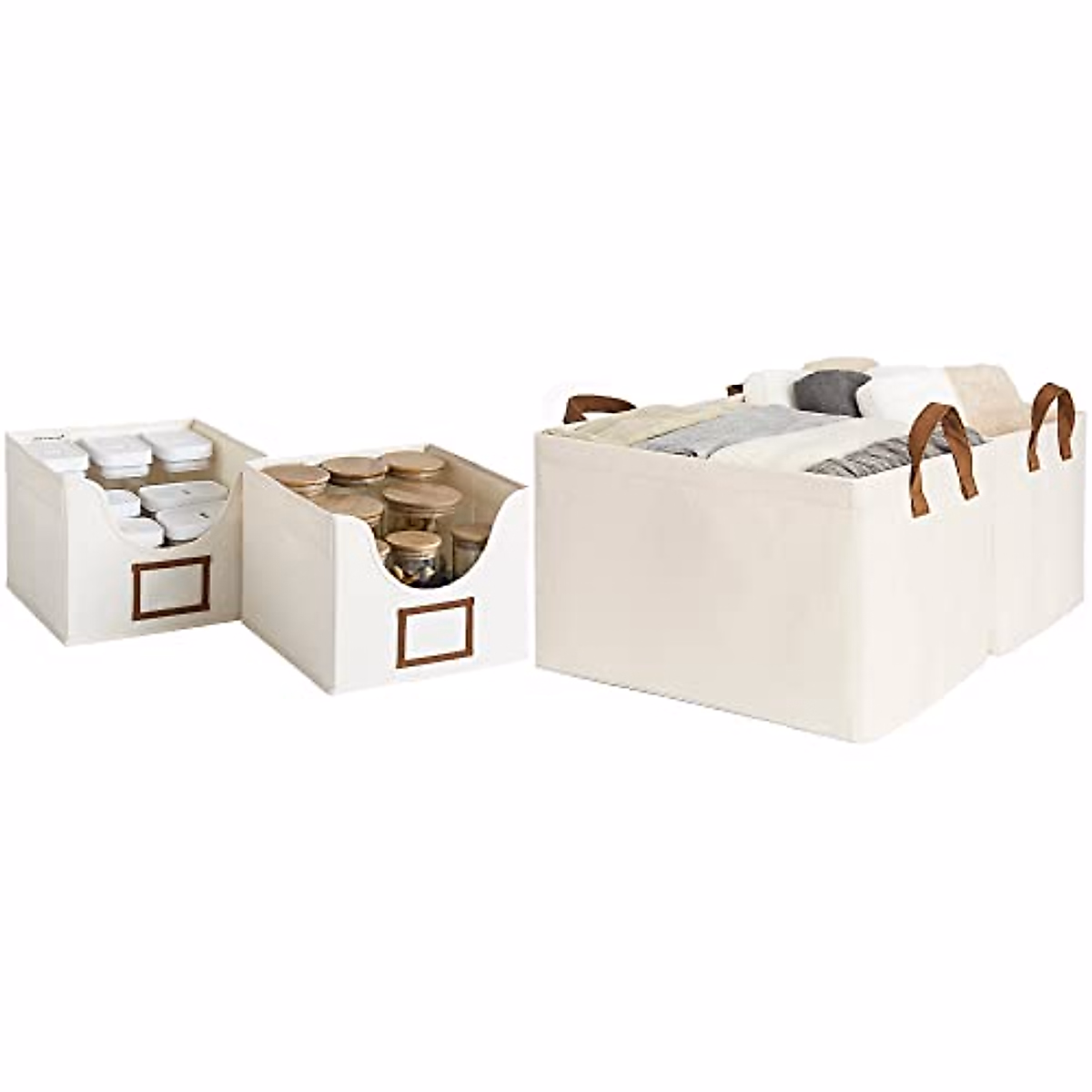 StorageWorks Product Image Pantry Storage Bins & StorageWorks Metal Storage Baskets