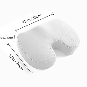 Joe & JoseRin Hot Tub Booster Seat, Non-Slip Weighted Spa Pillow for Adults, Quick Dry Bathtub Cushion for Outdoor Indoor Bath, Bathroom Hot Tub Massage Accessories with Washable 3D Air Mesh Cover