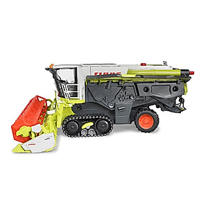 Bruder 02119 CLAAS Lexion 780 Combine Harvester, Realistic Farm Harvesting Tractor Toy, Green