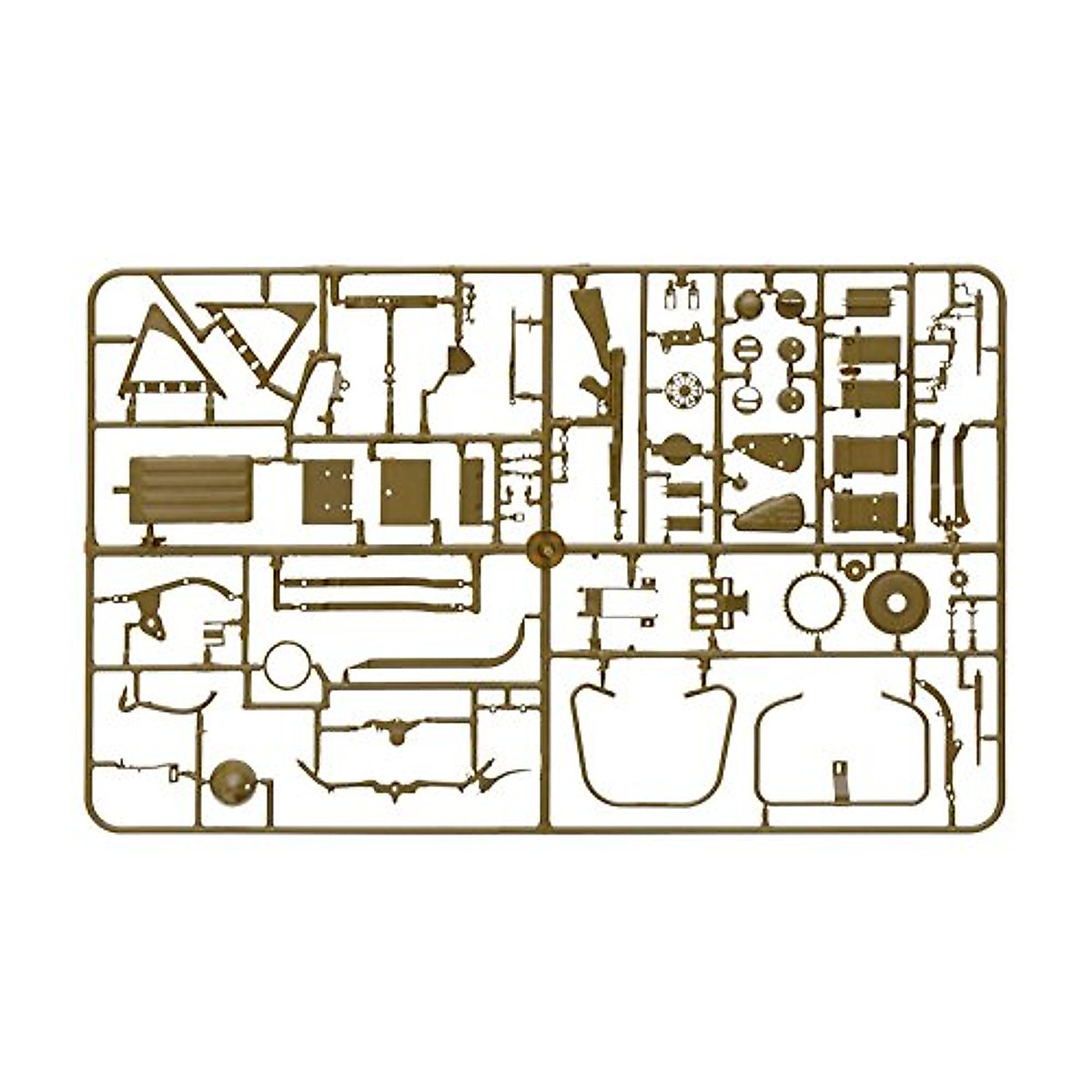 Italeri Harley Davidson WLA 750 WWII Military Motorcycle 1:9 Scale - Plastic Model Kit 7401