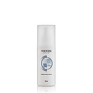 Nioxin Thickening Spray, Volume and Texture for Thinning Hair, Peppermint Oil, 5.1 oz (Packaging May Vary)