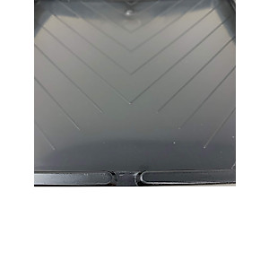 Grip Tight Tools PT1 Heavy Duty Plastic Paint Tray with Legs, 11" x 14", Black