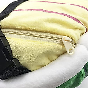 Cute Turtle Costume Backpack Tortoise Shell Bag for Christmas Gift Halloween Cosplay Costume Party (red) Medium