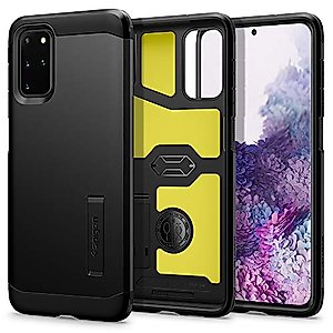 Spigen Tough Armor [Extreme Protection Tech] Designed for Samsung Galaxy S20 Plus Case (2020) - Black
