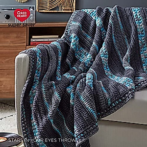 Red Heart Super Saver Yarn, 3 Pack, Americana 3 Count