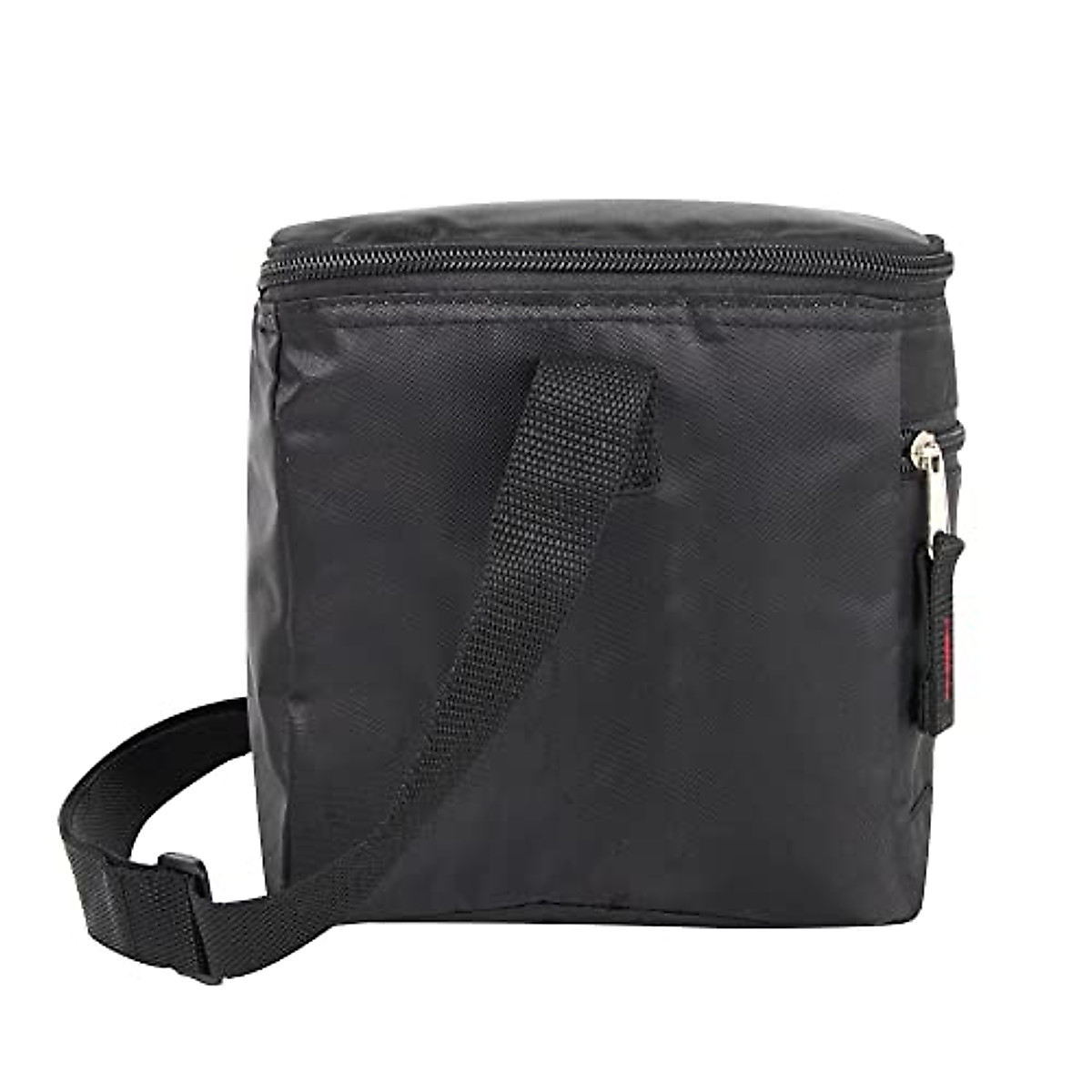 6 Can Cooler Bags Insulated Soft Cooler Lunch Bag for Men, Waterproof Leak Proof Cooler Bags Insulated (Black on Black)