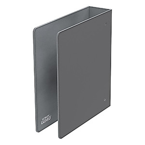Ultimate Guard Collector's Album | Trading Card Collection Binder with Grey Xenoskin Cover & Reinforced 3 Heavy Duty D-Ring | Perfect for TCG Sleeves | Holder Album