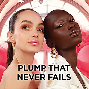 L’Oréal Paris Infallible Pro Gloss Plump Lip Gloss with Hyaluronic Acid, Long Lasting Plumping Shine, Lips Look Instantly Fuller and More Plump, Flush, 0.21 fl. oz.