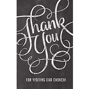 Postcard-Thank You For Visiting Our Church (Pack of 25)