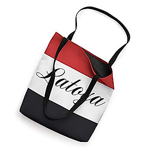 Personalized Name Latoya Employee Bridal Birthday Gifts Tote Bag