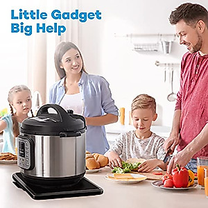 Goldlion Appliance Sliding Tray Compatible with Ninja Foodi and Instant Pot Extra Wide Rolling Tray Accessories for Air Fryer, Coffee Maker, Stand Mixer and Blender, 16.1'' Wide by 11.7'' Deep