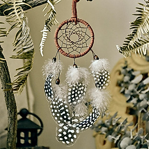 SendyFeather 200pcs 10 Style Natural Feathers Assorted Mixed Feathers for Dream Catcher Crafts DIY Decoration