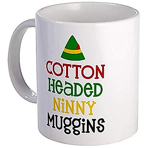 Cotton Headed Ninny Muggins Mug - Ceramic 11oz Coffee/Tea Cup Gift Stocking Stuffer