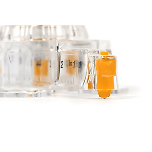 Fiskars 193800-1001 Paper Circle Cutter with 3 Replacement Blades, Orange