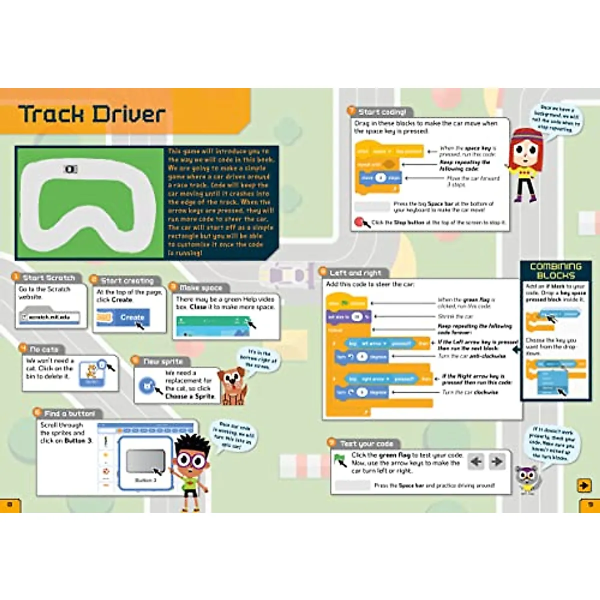 Coding with Scratch - Create Fantastic Driving Games: The QuestKids children's series (In Easy Steps)