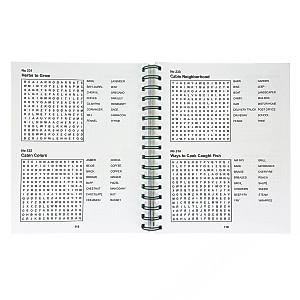 Cabin Fever Word Search Puzzles: Multi-Level Spiral-Bound Puzzle Word Search Book for Adults Including More Than 450 Variety Puzzles (Part of the Brain Busters Puzzle Collection)