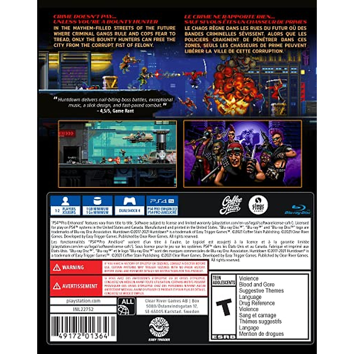 Huntdown - PlayStation 4