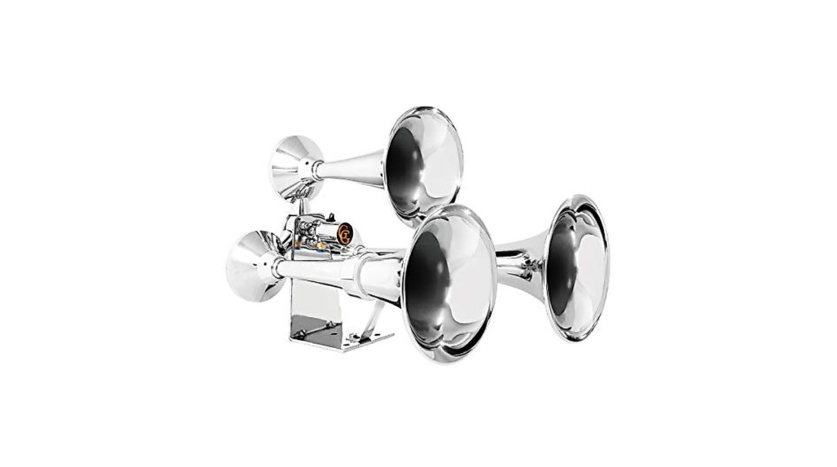 GG Grand General Chrome Heavy Duty Train Horn - 140dB