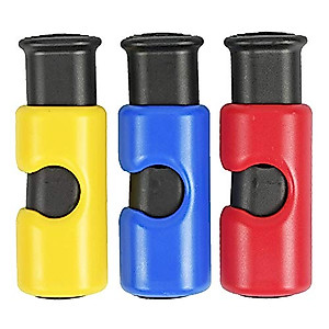 6pc Premium Quality ALAZCO Bag Clips - Value Set Food Fruit Bread Bag Cinch Non-Slip Grip EASY Squeeze & Lock