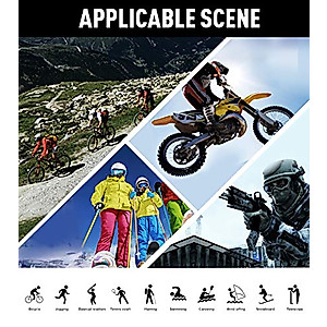 Valleycomfy 4PCS Balaclava Ski Mask Winter Face Mask Men Women UV Protection Hood Windproof Sun Hood Tactical Masks(Black,Grey,Blue)