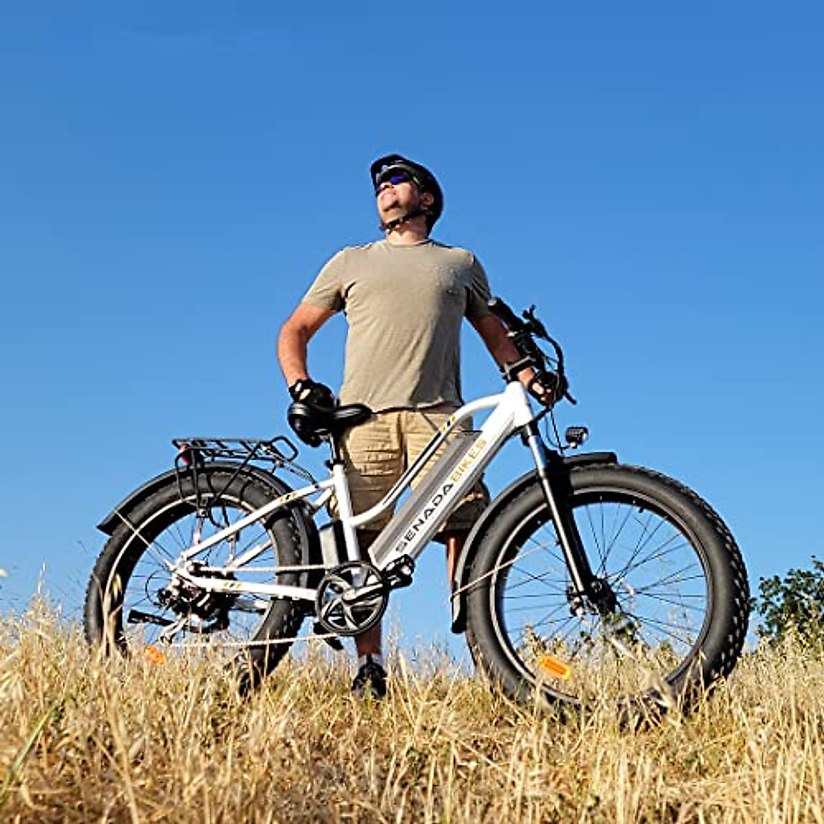 SENADA Fat Tire Electric Bike 26"X4" Electric Bicycle for Adults 30 MPH, 1000W Motor 48V 21AH Battery Snow Adults Ebike with Shimano 7-Speed for Electric Commuter/Trail Riding,UL Certified